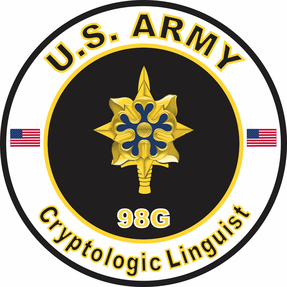 3.8 Inch U.S. Army MOS 98G Cryptologic Linguist - Walmart.com - Walmart.com