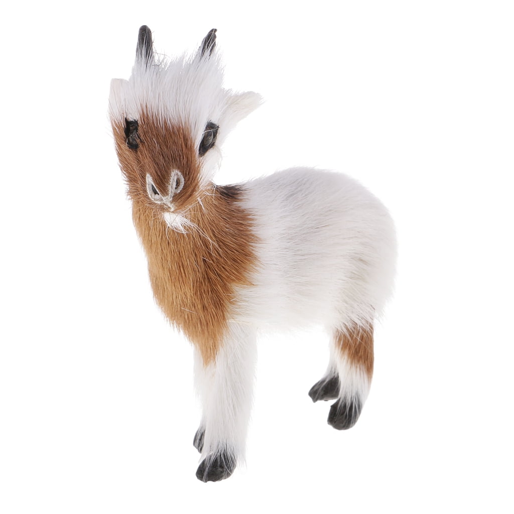 Simulation Furry Figure Handicraft Home Office Decoration B - Walmart.com