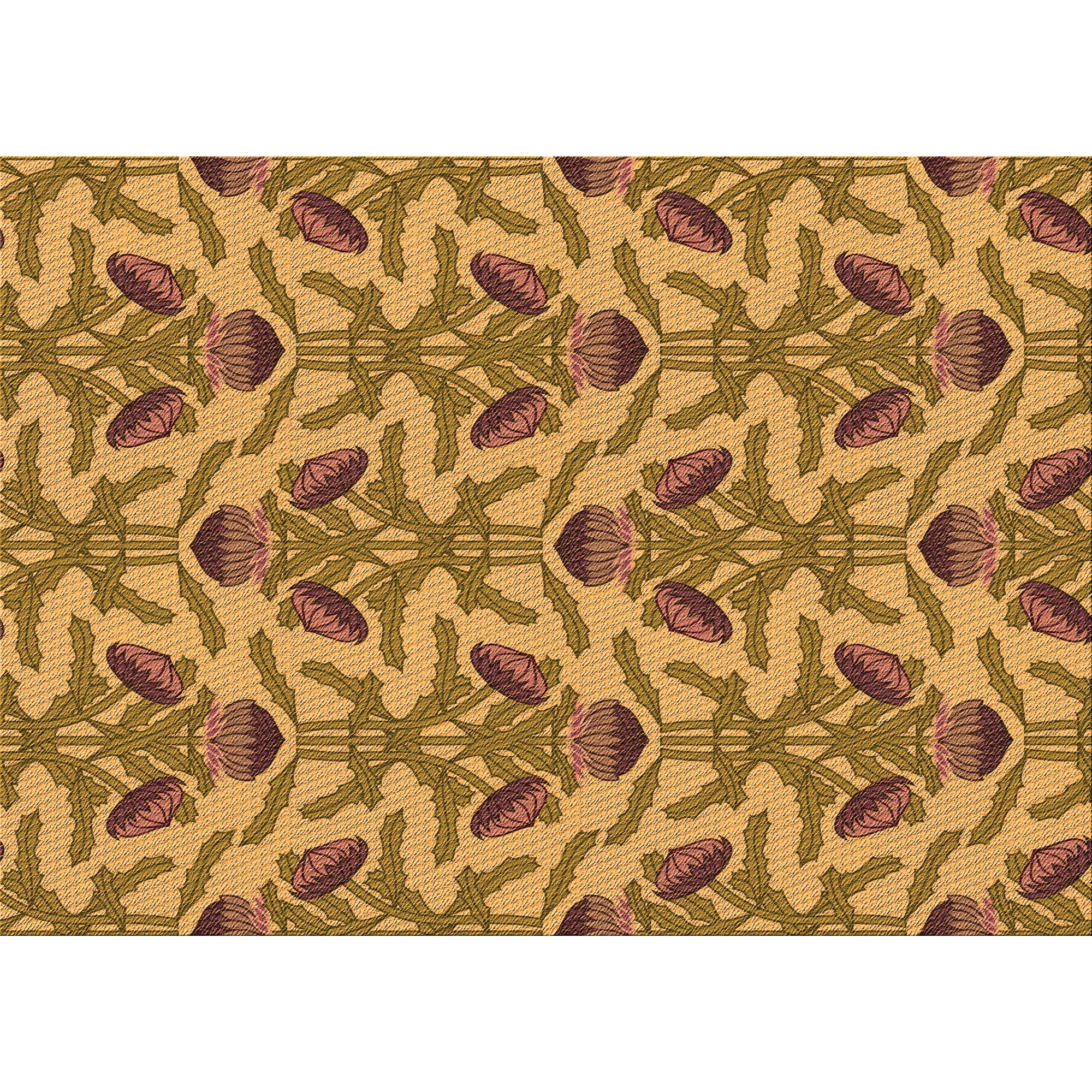 Click here for Ahgly Company Machine Washable Indoor Rectangle Tr... prices