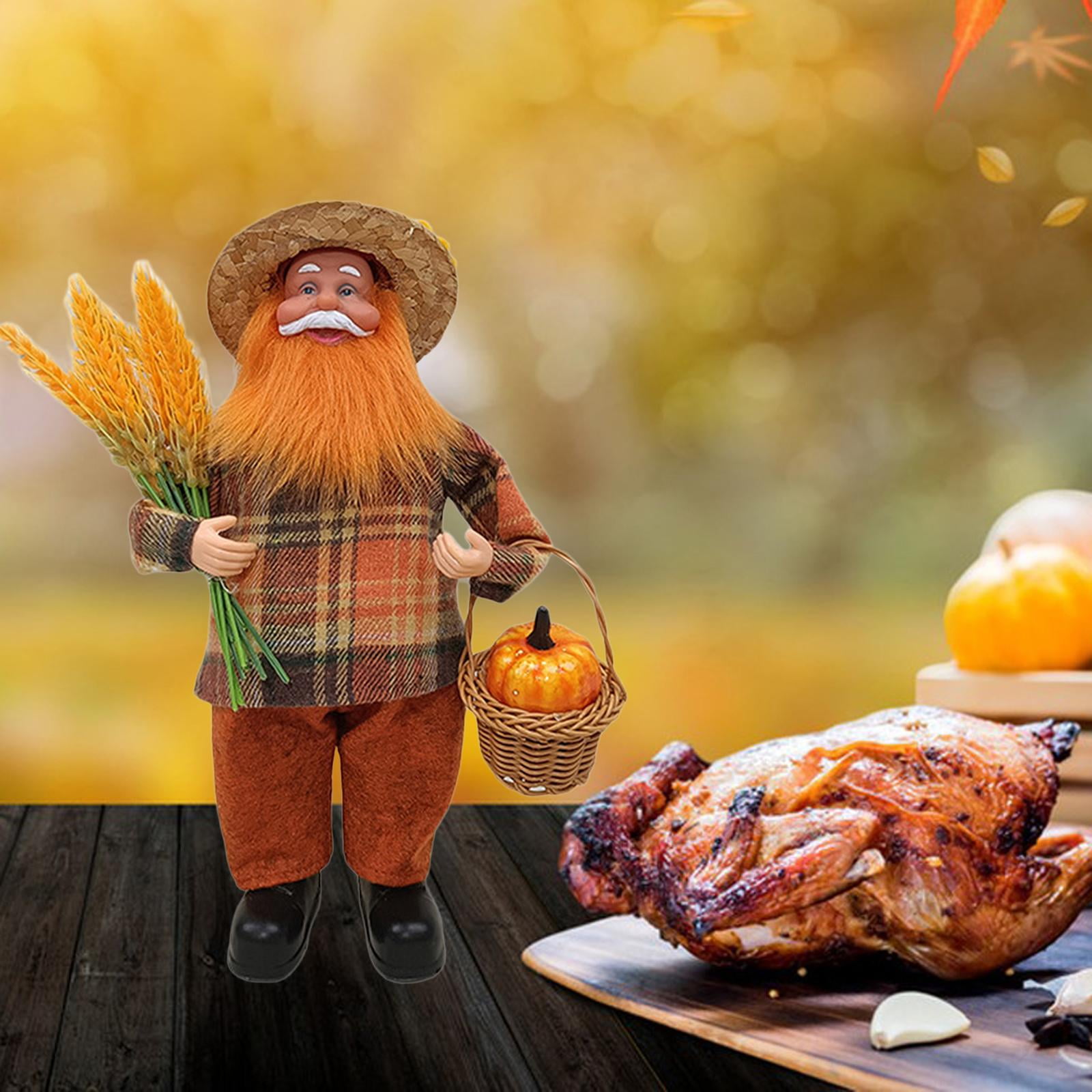 Simulation Figures Desktop Decoration Xmas Ornament Santa Standing ...