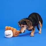BARK Growlings Baseball Glove & Ball - Yankee Doodle Dog Toy, multi ...