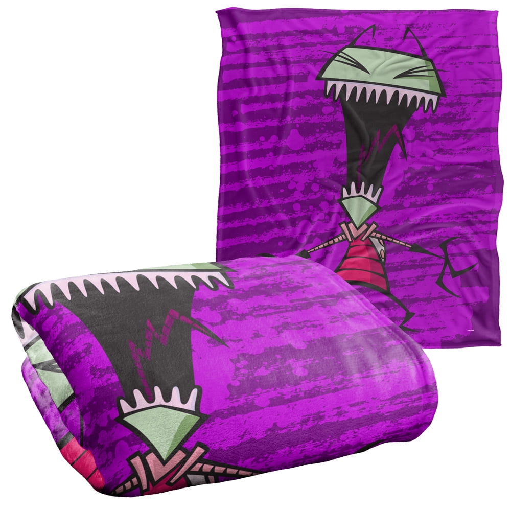 Invader Zim Blanket, 50"x60" Invader Zim Scream Silky Touch Super Soft ...