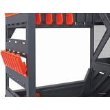 Nerf Elite Blaster Rack: Holds 20 Blasters, Ammo & Accessories Storage ...