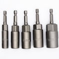 5Pcs 1/4 Inch Power Wing Nut Driver Bits,Hex Shank Nut Driver, Slot ...