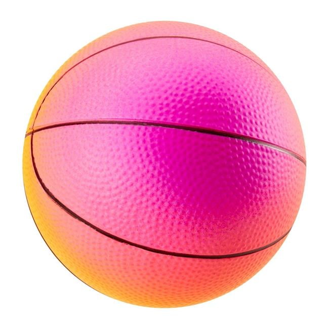 Hedstrom Entertainment 520771 5 in. Rainbow Sprayed Vinyl Basektball ...