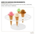 CATIEBYE Ice Cream Accessory Cone Support Stand Transparent Acrylic ...