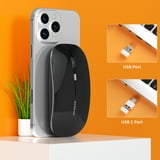 Uciefy Wireless Mouse, Rechargeable Silent Optical Laptop Mouse, USB ...