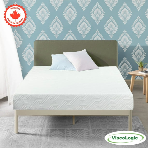 ViscoLogic Infinity 10 Inch [Mattress Made in Canada] Medium Firm ...