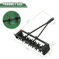 Towallmark 32" Spike Lawn Aerator Tow Behind Rolling Tractor Soil ...