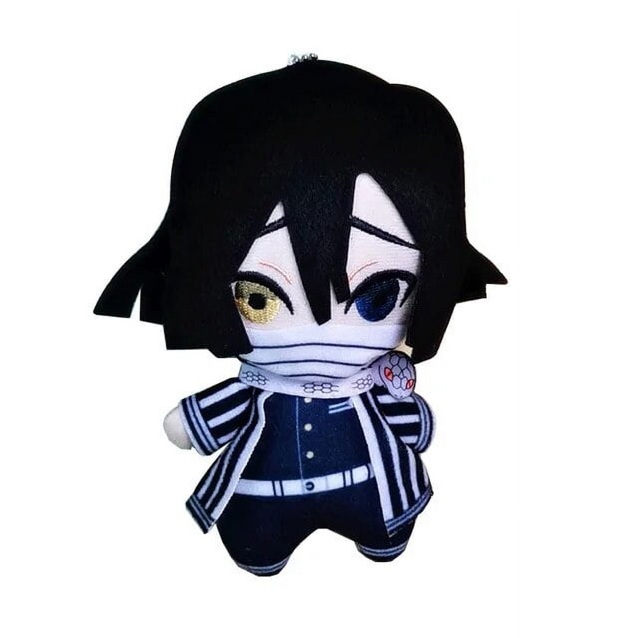 Senbaidali 15cm Japan Anime Demon Slayer Akaza Rui Iguro Obanai Tanjirou Kamado Nezuko Agatsuma Zenitsu Plush Toys Doll Peluche Gift 15cm N N