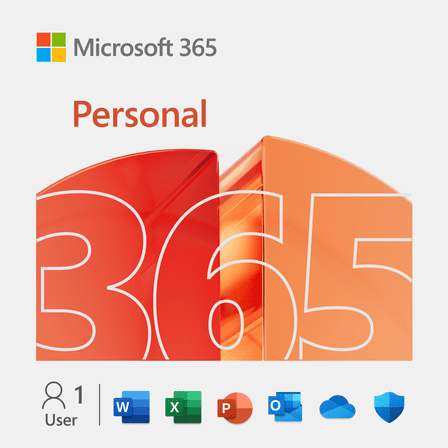 Microsoft Office 365 Personal | 1 Year, 1 User, PC/Mac | Word Program ...
