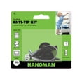 (2 pack) Hangman All Steel Furniture Anti Tip Kit - 1 Kit Includng ...