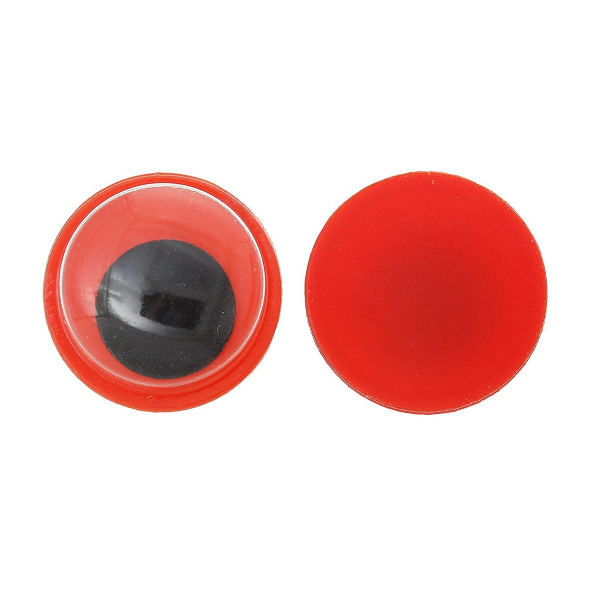 Sexy Sparkles 20 Pcs Red Wiggle Eyes Craft for Toy Doll Making Round ...