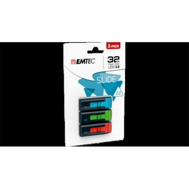 EMTEC Slide USB 2.0 Flash Drive - Walmart.com