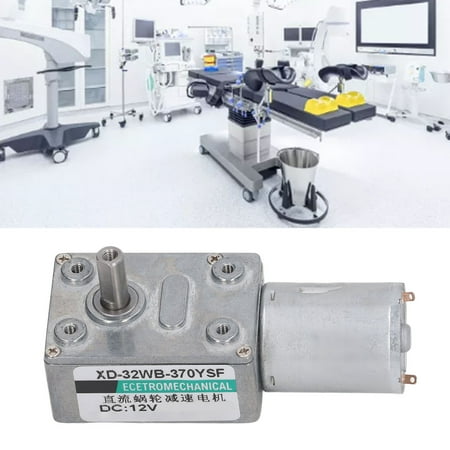 DC Gear Motor CW CCW Self Locking Speed Regulation Motor Micro Turbine Gear Reduction Motor ...