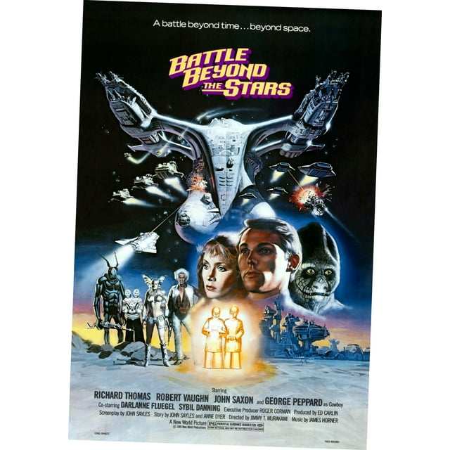 Battle Beyond The Stars Movie Poster Metal Sign 8Inx 12In Print On ...