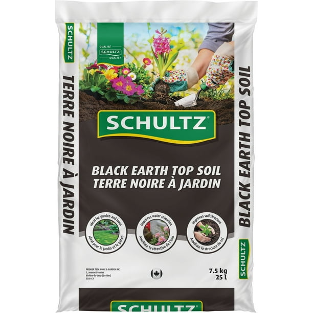 SCH BLACK EARTH TOPSOIL, Black Earth Topsoil 25L - Walmart.ca