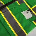 BeautyWill Class 2 High Visibility Safety Vest, 5 Pockets Reflective ...