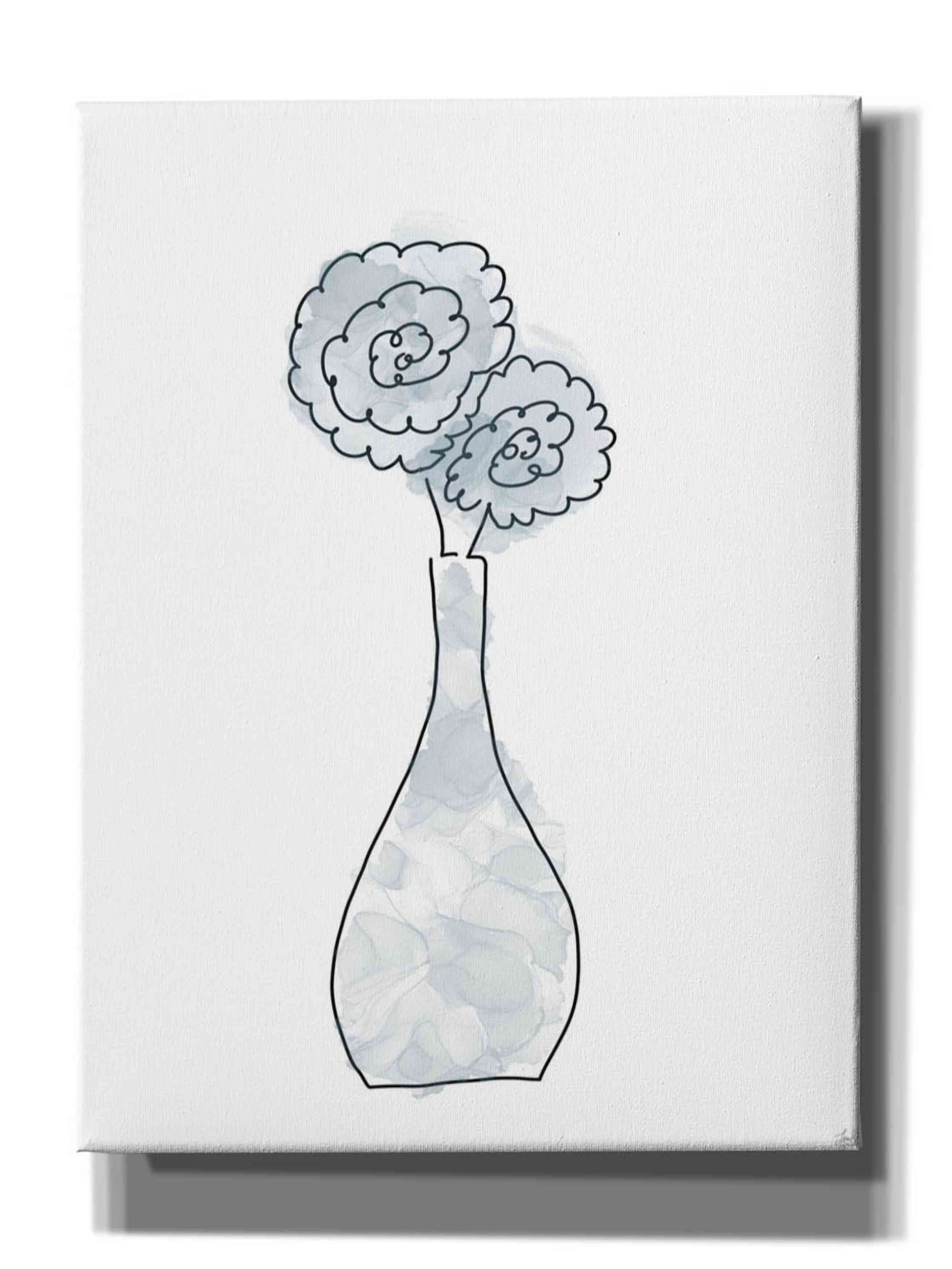 Epic Graffiti 'Floral Glass Bunch 1' by Line and Brush, Canvas Wall Art ...
