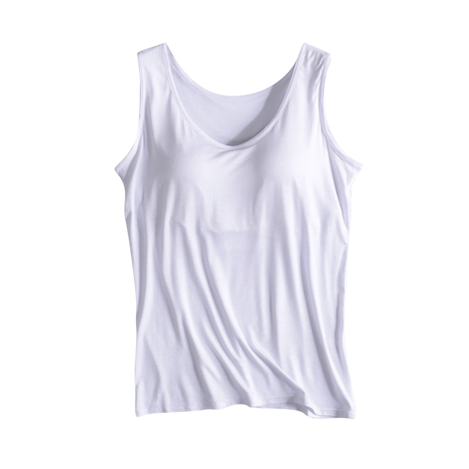 Click here for Faiwad Womens Tank Tops With Built In Bras Sleevel... prices