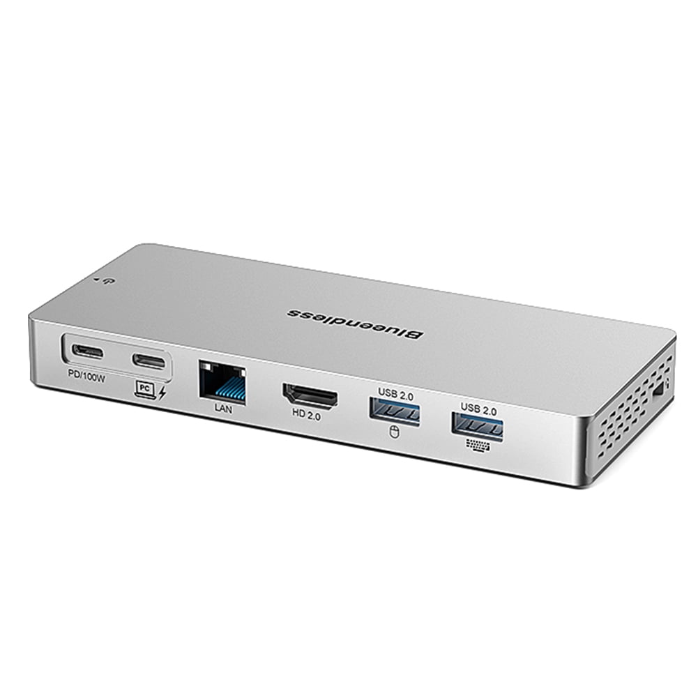USB C HUB Multiport Adaptador 14-In-1 con RJ45 Ethernet 4K60Hz 100W PD ...