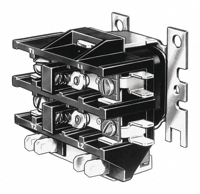 Honeywell R8246A1038 2 Pole Electric Heat Relay - Walmart.com