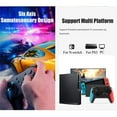 LNJLAN GAMINJA NS009 Bluetooth Game Controller Wireless Gamepad Console PS3 7 10 Dual Vibration ...