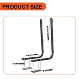 Kojem 4" 4-1/2" Camper RV Bumper Mount Tote Tank Carrier Rack Camco ...