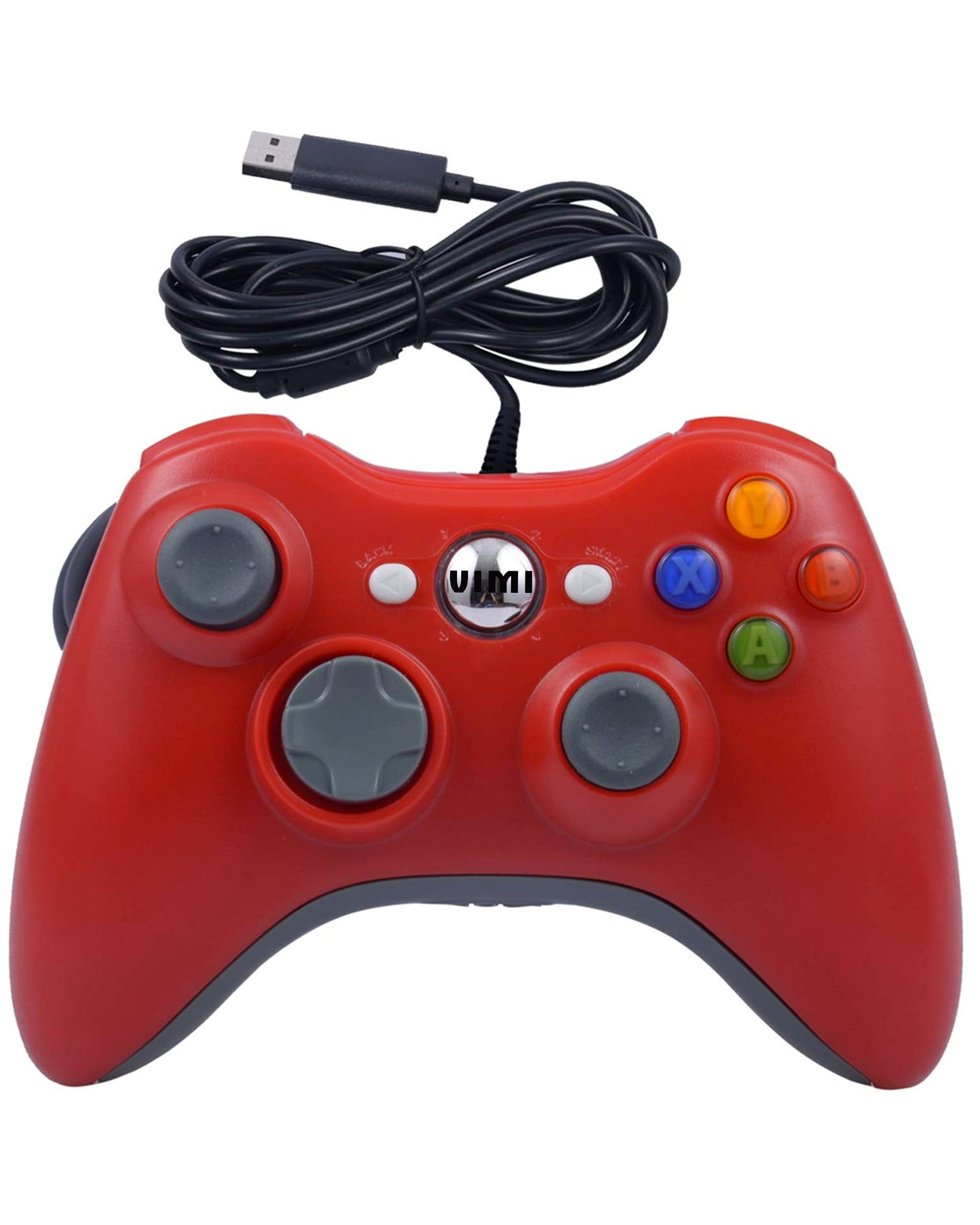 Control Para Xbox 360 Y PC Windows VIMI Gamepad Alámbrico Rojo | Bodega ...