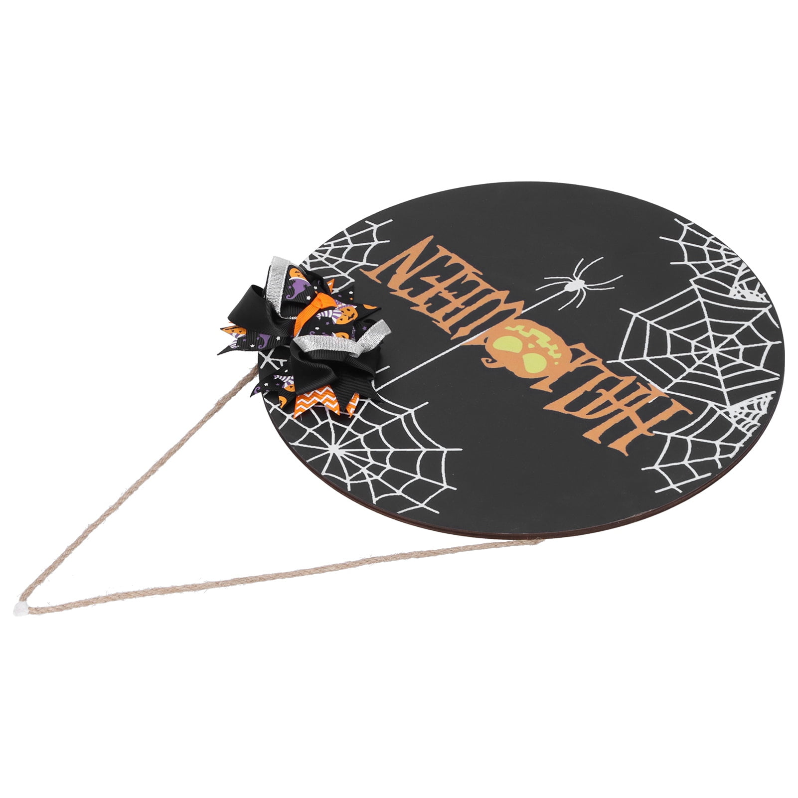 Garosa Hanging Welcome Sign, Welcome Sign Board Spider Web Pattern ...