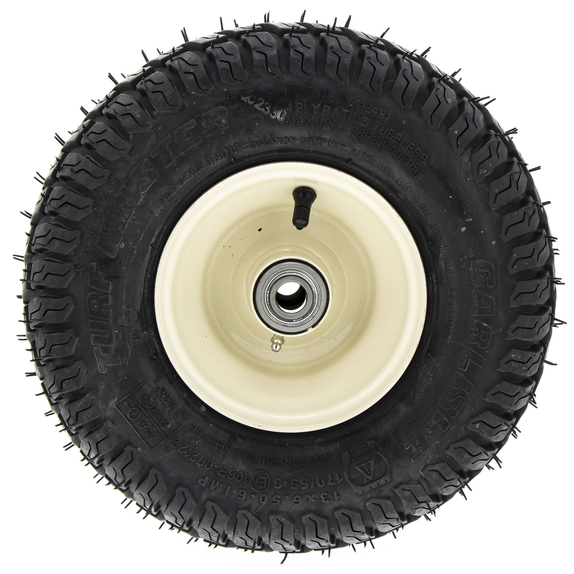 CUB CADET 634Z04623A-0499 Wheel Assembly 13 X 6.50 6 Beige Z Force SX ...