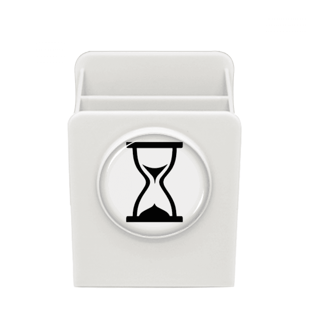 Hourglass Time Calculations Continue Desk Pencil Holder Cup Pen ...