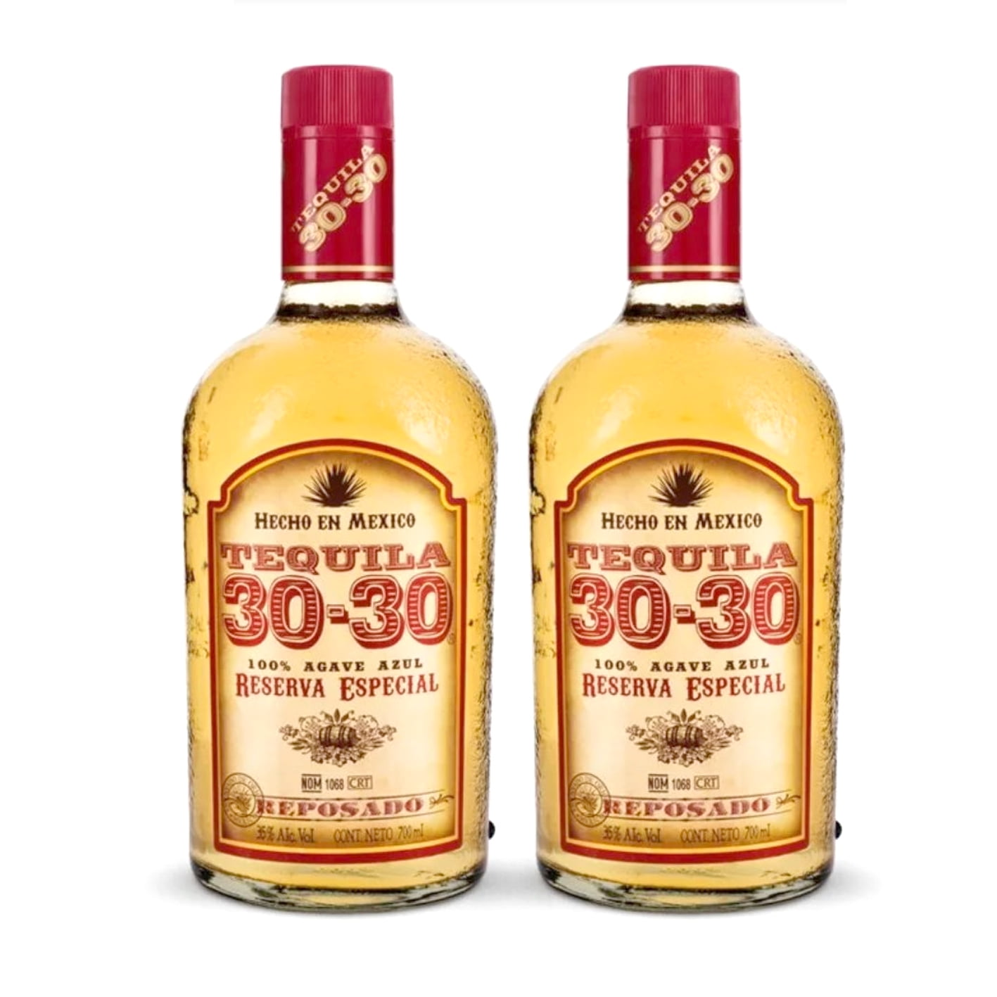 Duo Pack Tequila 30-30 Reposado 100% De Agave 700ml 30-30 Tequila ...