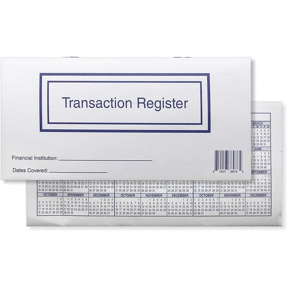 Transaction Registers