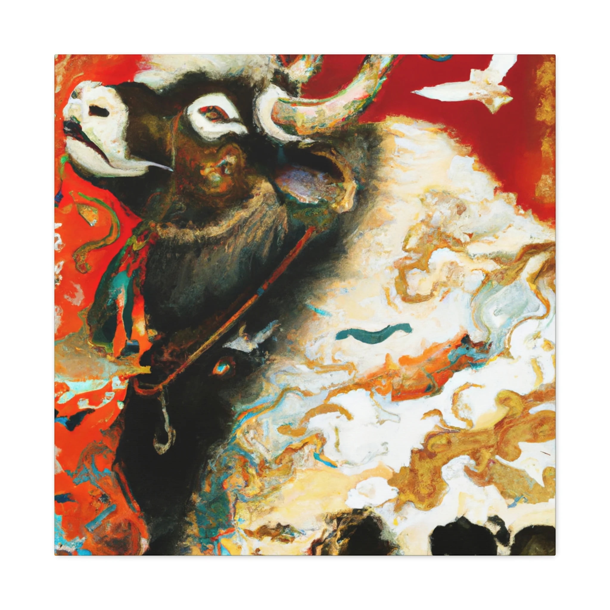 Yak of Neoclassicism - Canvas - Walmart.com