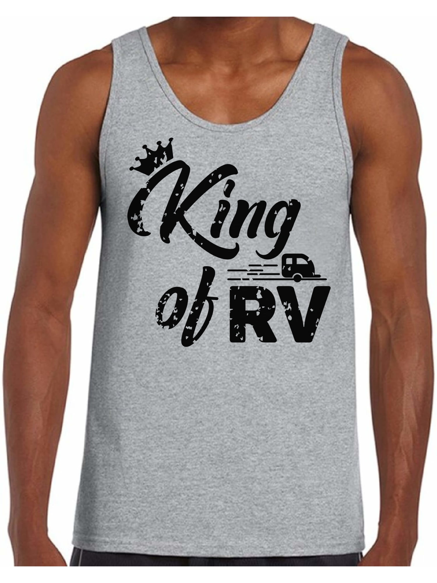 Awkward Styles RV King Tank Top for Men RV Clothing for Husband ...