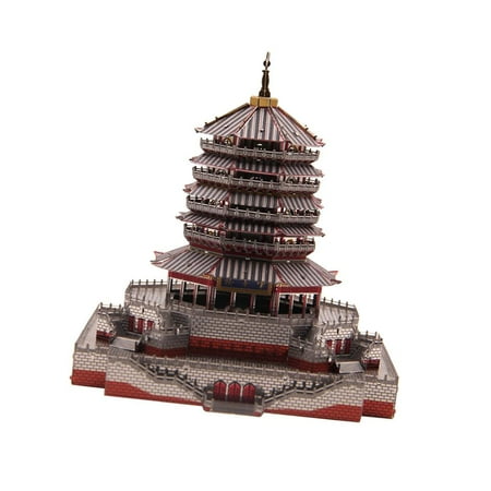 3D Metal Jigsaws Puzzle - Leifeng Pagoda Model History Architecture Building Toy | Walmart Canada