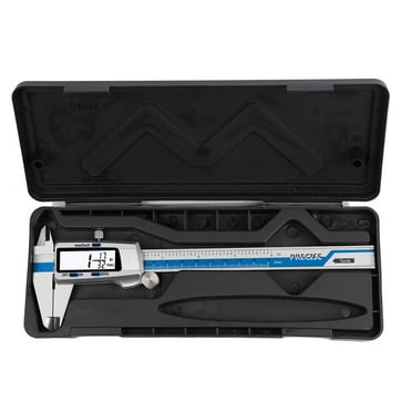 NEIKO 6 Inches Digital Caliper, Stainless Steel, Large LCD, Metric ...