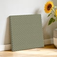 Forest Green Leaf Grid Canvas Wall Art for Living Room, Country ...