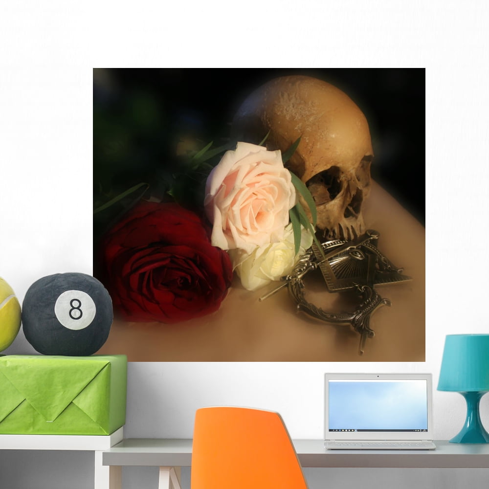 Freemason Freemasonry Angle Circle Wall Mural by Wallmonkeys Peel and ...