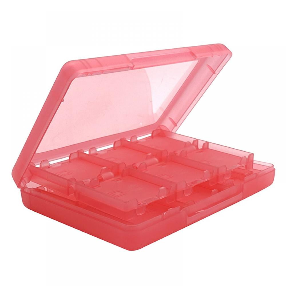 2 Pcs set Game Cartridge Holders Storage Case with 28 Slots for ...