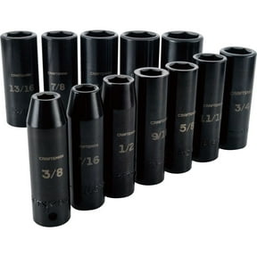 Stark USA 1" Drive 21PC Deep Impact Jumbo Socket Set, 6 Point SAE, 1-5/ ...