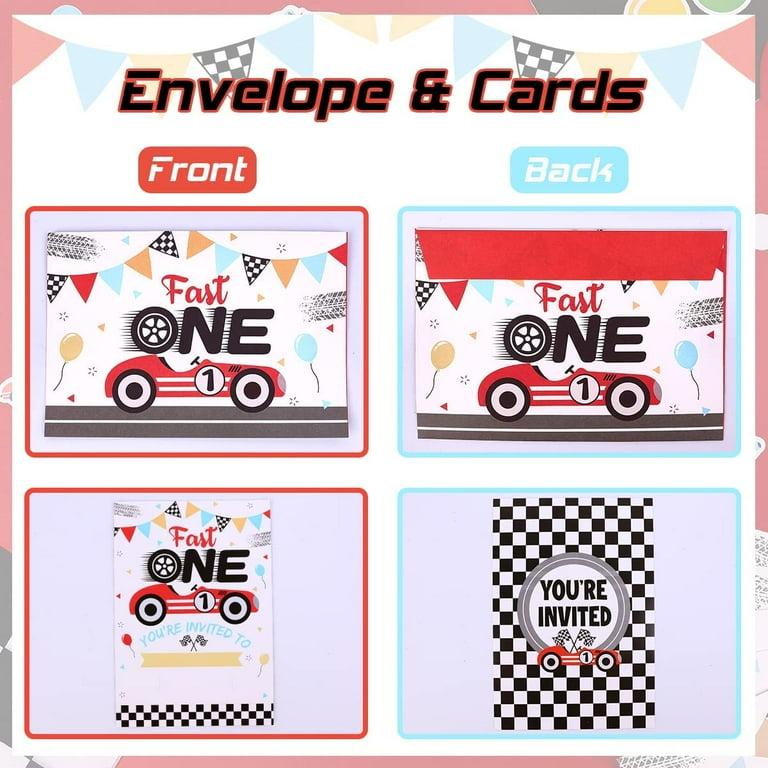 The Cars Invitation Cards Printable