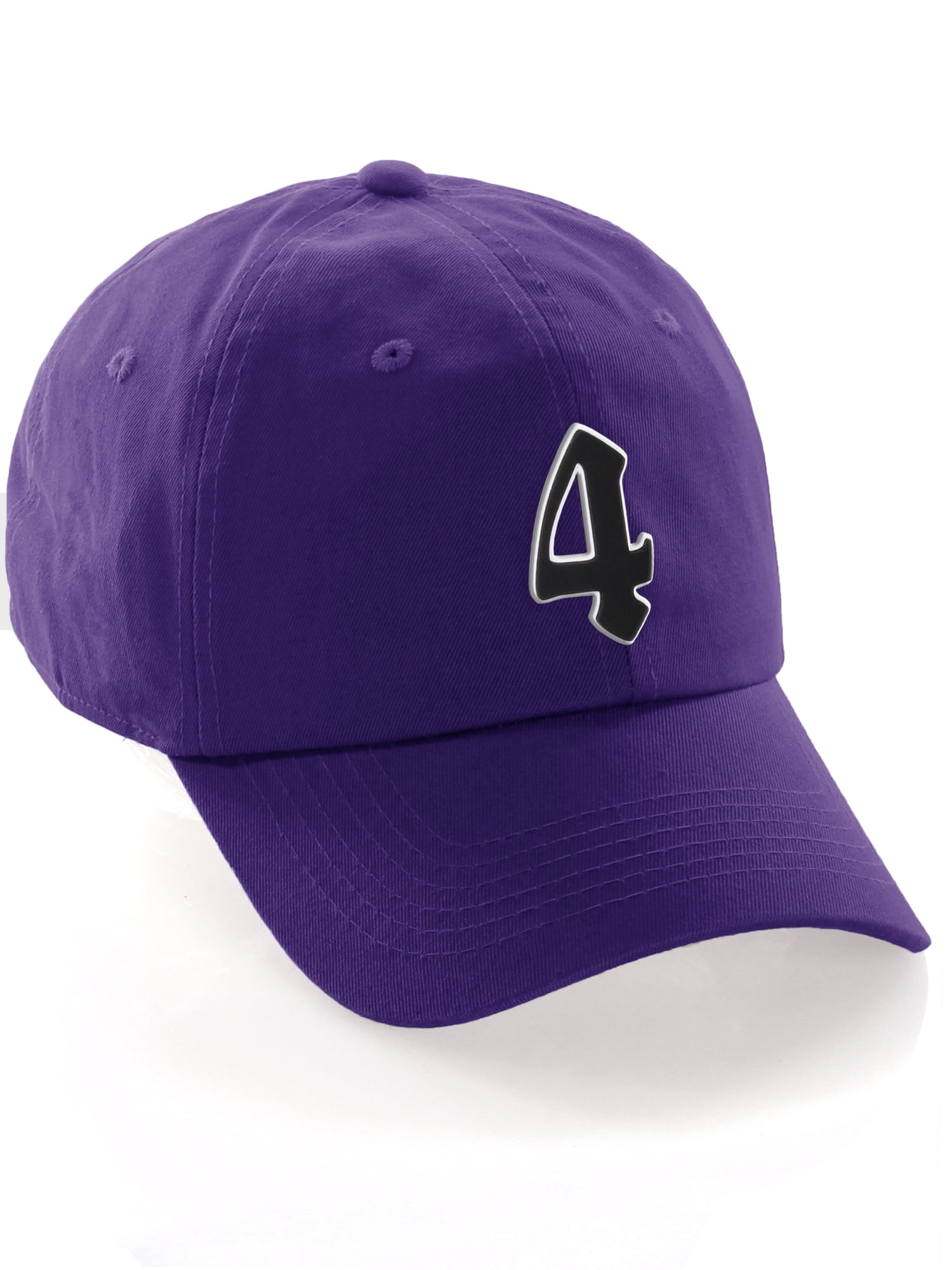 Daxton 3D Custom Alphabet AZ Letter Numbers Initial Baseball Dad Hat ...