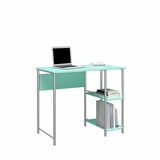 Mainstays Metal Student Computer Desk, Spearmint - Walmart.com