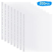 DIY.STORE 9.25 x 12 Sheet Protectors, 600 Pack with Reinforced 11-Hole ...