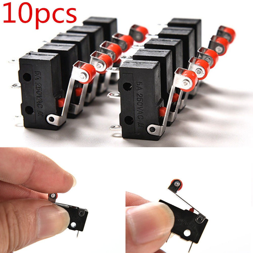 Click here for Zero 10pcs Micro Roller Lever Arm Open Close Limit... prices