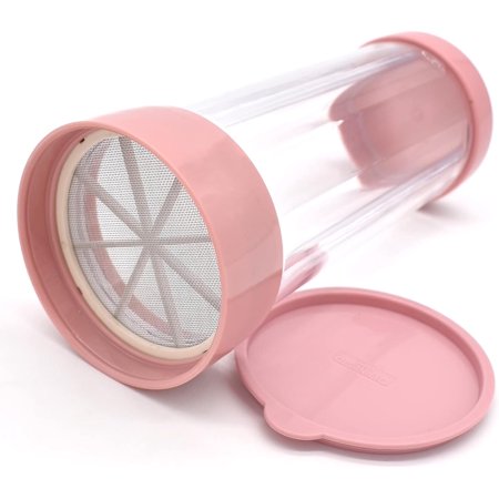 SHAR Shaker Sifter, Fine Mesh Lid Flour Sieve Shaker Powder Sugar Spice ...