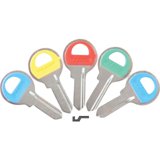 Kaba M1-PC Primary Master Lock Key- Nickel Plated Brass- Pack of 5 ...