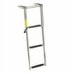 winibo Heavy Duty Boat Telescopic 4 Step Ladder,Stainless Steel Swim ...